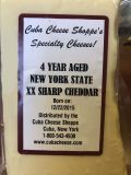 Cuba Cheese Shoppe Inc.: Extra Aged Cheddar