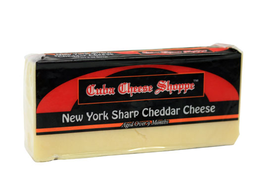 Cuba Cheese Shoppe Inc.: 8 oz. NY State Sharp Cheddar Stick