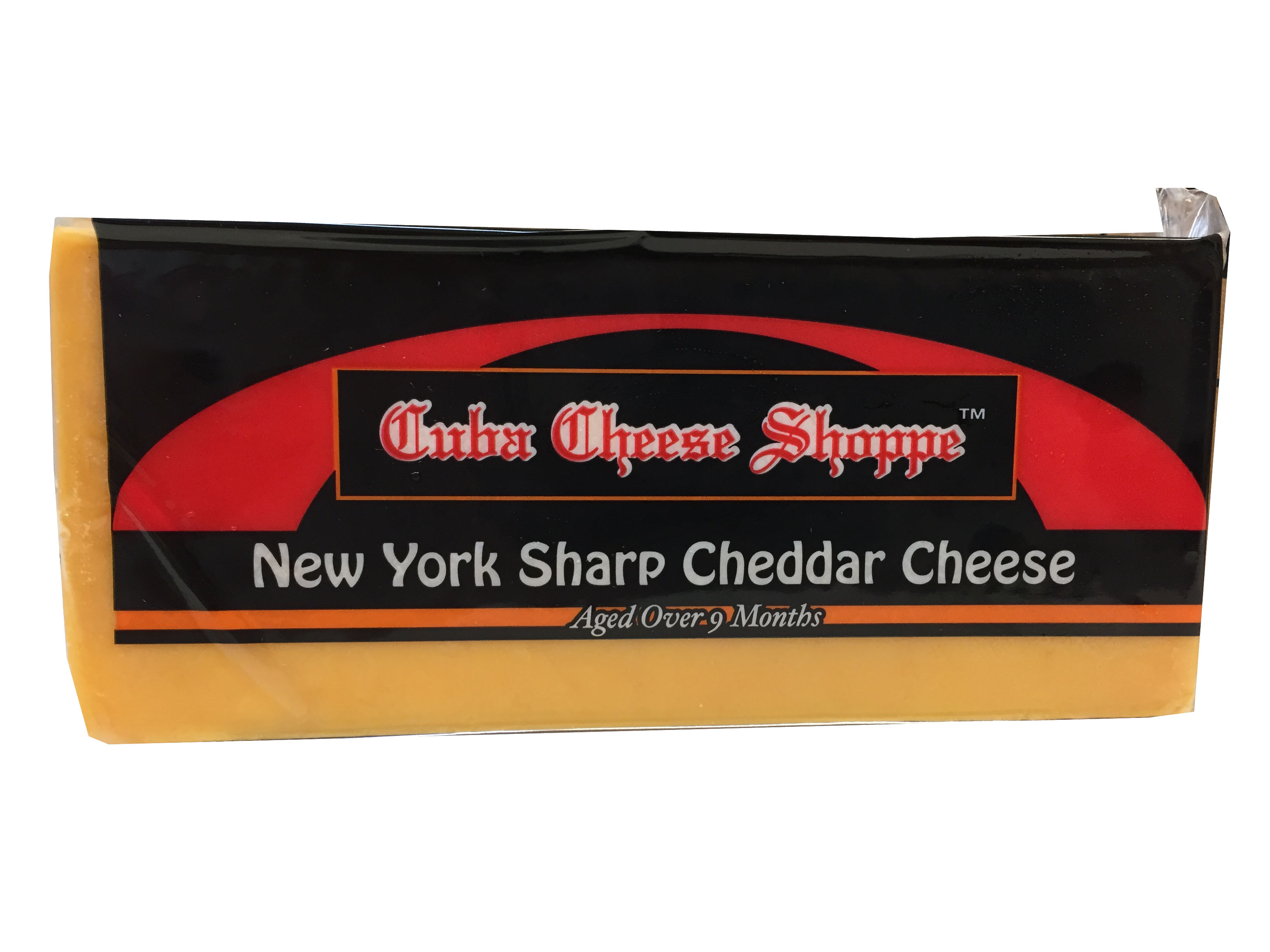 Cuba Cheese Shoppe Inc.: 8 oz. NY State Sharp Cheddar Stick (C)
